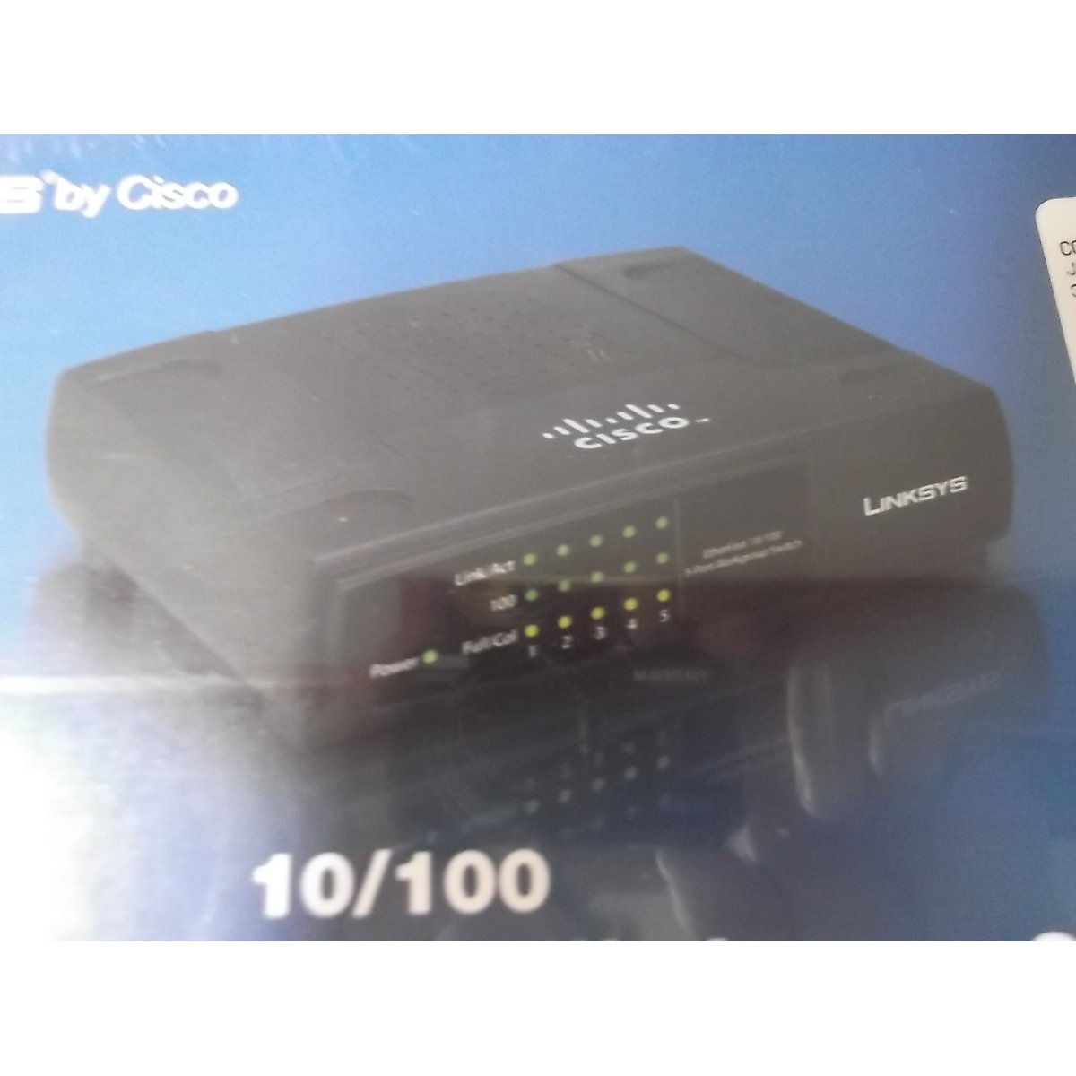 Cisco-Linksys EZXS55W EtherFast 10/100 5-Port Workgroup Switch