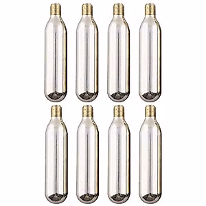 Leak Saver - Leak Shot Refrigerant Grade CO2 Refill Cartridges (8 Pack) - Refill for The Leak Shot HVAC Kit (Sold Separately) - for A/C & Refrigeration Systems - USA Made