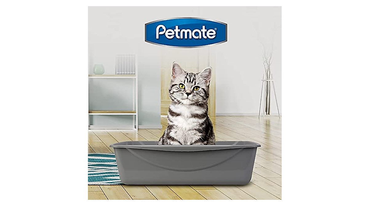 Petmate Extra Large Cat Litter Box - Easy to Clean