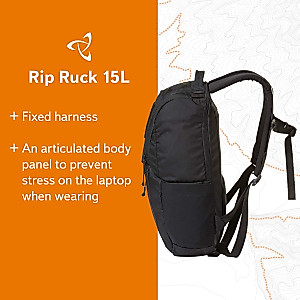 Mystery Ranch Rip Ruck 15-Black Everyday Companion Bag