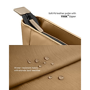 tomtoc 16-inch Laptop Backpack for Work, Travel, Water-resistant, Stylish Slim Laptop Computer Bag Purse Backpack with Multi-functional Pockets, Casual Tote Daypack, 16L