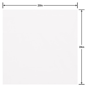 American Greetings 50 Sheets 20 in. x 20 in. White Tissue Paper for Christmas, Hanukkah, Holidays, Birthdays and All Occasions