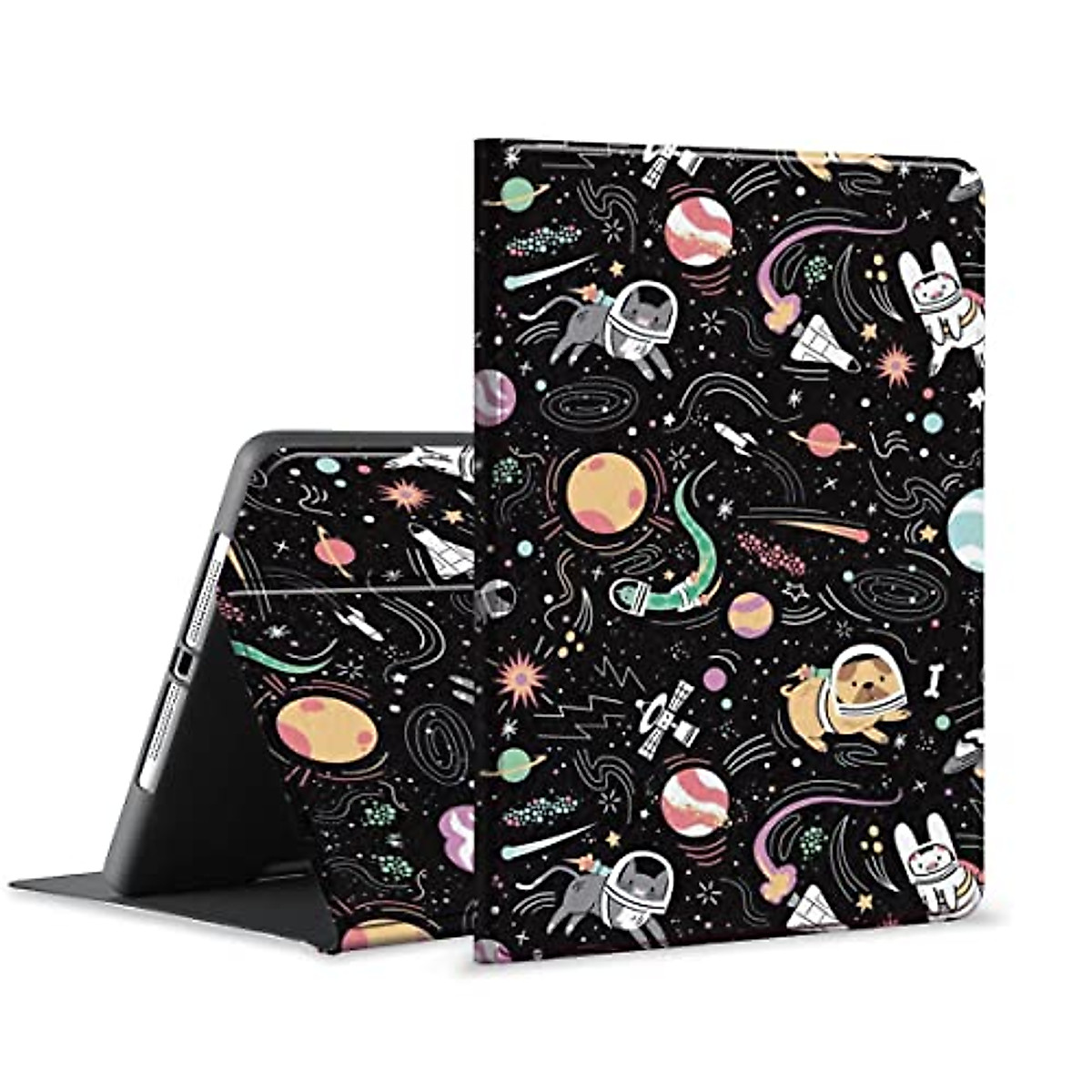 Case for Samsung Galaxy Tab A8 10.5 Fit 2022 Samsung A8 Android Tablet Cover 10.5 Inch Samsung Galaxy Tab A8 Case Space Globe Cat Slim Protective Smart Hard Shell Cover for SM-X200 X205 X207