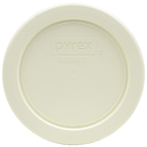 Pyrex (6 7202 Glass Bowls & (6) 7202-PC Sour Cream Lids Made in the USA
