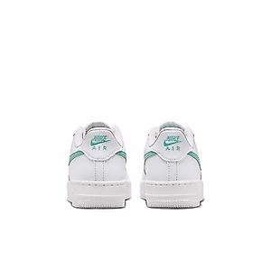 Nike Air Force 1 GS Summit White/Emerald Rise Size 5