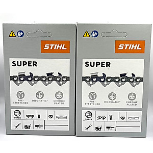 Stihl 3639 005 0068 Rapid Super Chainsaw Chain Pack of 2
