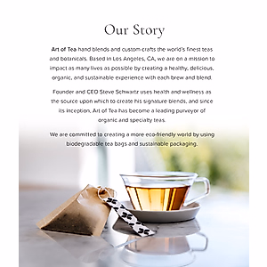 Art of Tea | Organic Earl Grey Creme Tea 2.5oz | Artisan Loose Leaf Tea Tin