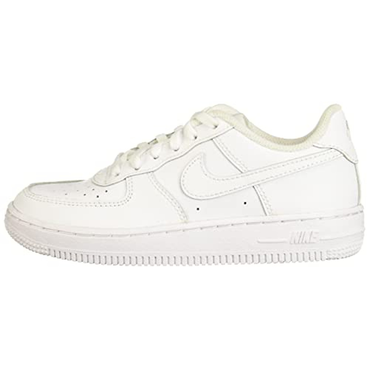 Nike Boy's Air Force 1 Mid LE (Big Kid) White/White 7 Big Kid M