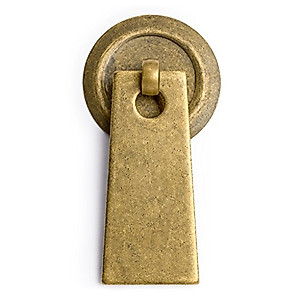Hardware Philosophy Single Leaf Pulls 2 Inches - Set of 2 - Architectural, Interior Design, Furniture Cabinet Customization Hardware