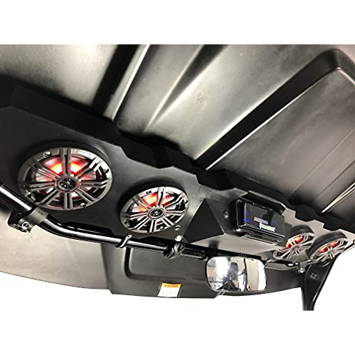 SD PIONEER1KRGB - Pioneer 1000 Stereo Radio System BT UTV Side by Side Color Changing Lights