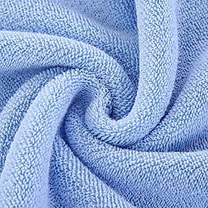 ZY ZEEYII Cotton Towel【6 Mixed Color Large Packaging】