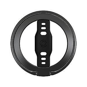 EWA MagOne 2023 (Edition Aluminium) [Compatible with Magsafe] Phone Grip Stand with Silicone Finger Strap, Removable Magnetic Ring Holder Kickstand Loop, for iPhone 15, 14, 13, 12 Pro/Max