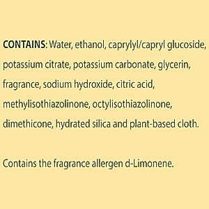 Clorox Compostable Cleaning Wipes - All Purpose Wipes - Household Essentials, Simply Lemon, 75 Count (Pack of 3)