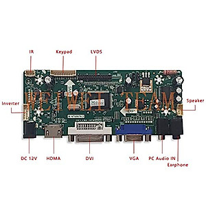 Lysee Mobile Phone LCD Screens - Original AA121TD02 LCD Screen 12. inch 1280x800 display panel 450 cd/m2 with HDMI DVI VGA LCD Controller Board