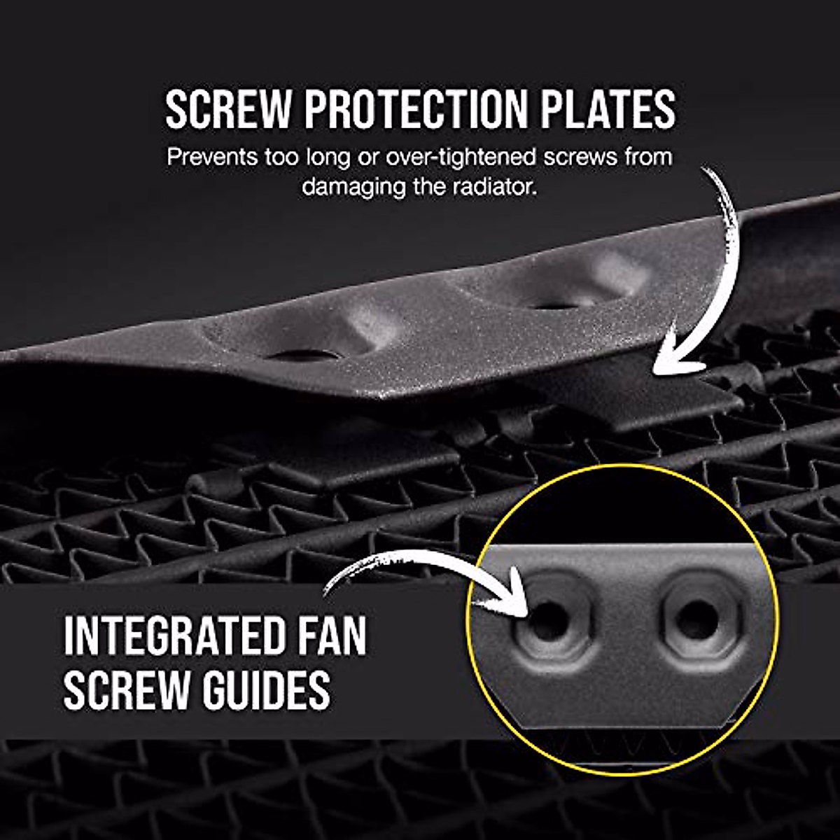 Corsair Hydro X Series XR7 240mm Water Cooling Radiator ,BLACK