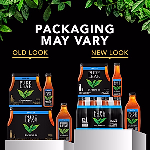 Pure Leaf Iced Tea, Sweetened Variety Pack, 18.5 fl oz. bottles (12 Pack)