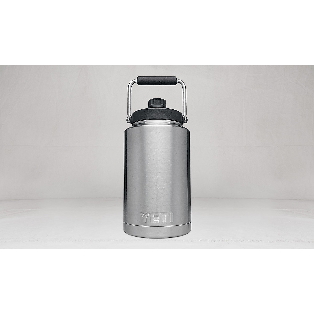 YETI Rambler Gallon Jug, Vacuum Insulated, Stainless Steel with MagCap, Stainless