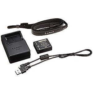 Panasonic Lumix DMC-LX100 Digital Camera, 12.8MP, 3.0-Inch Display, 24-75mm Leica DC Vario-Summilux f/1.7-2.8 Lens, 4K Ultra HD Video, HDMI/USB, Wi-Fi, NFC (Black) - International Version