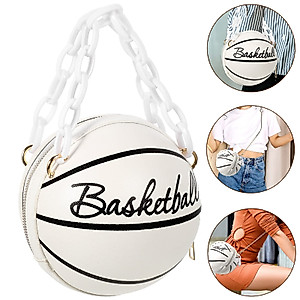 GALPADA Basketball Purse Cute Purses for Girls Crossbody Bag Basketball Handbag