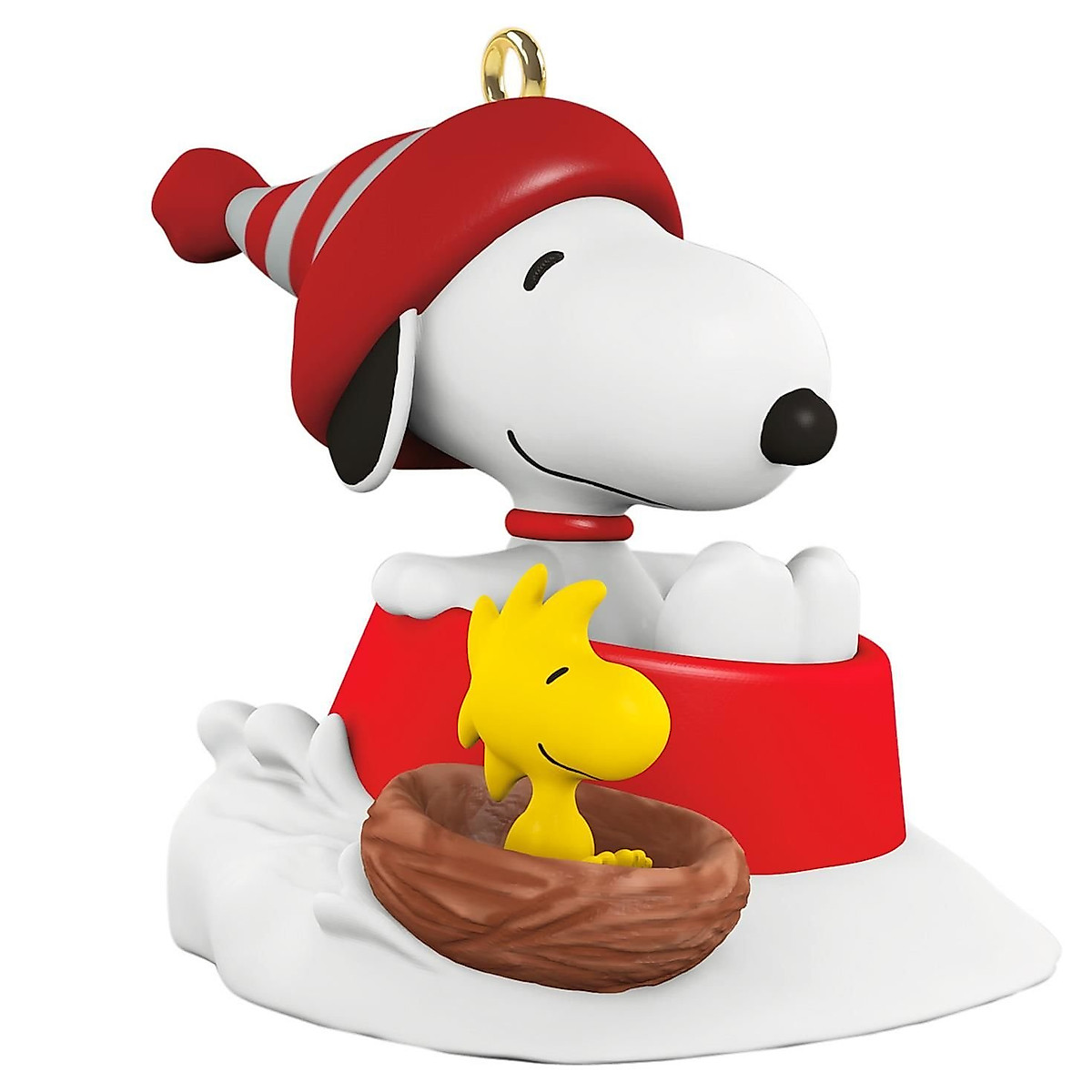 Hallmark 795QXM8632 Miniature Winter Fun with Snoopy and Woodstock #20 Keepsake Christmas Ornaments