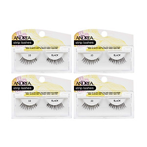 Andrea False Lashes Style 53 - Black 4 pairs