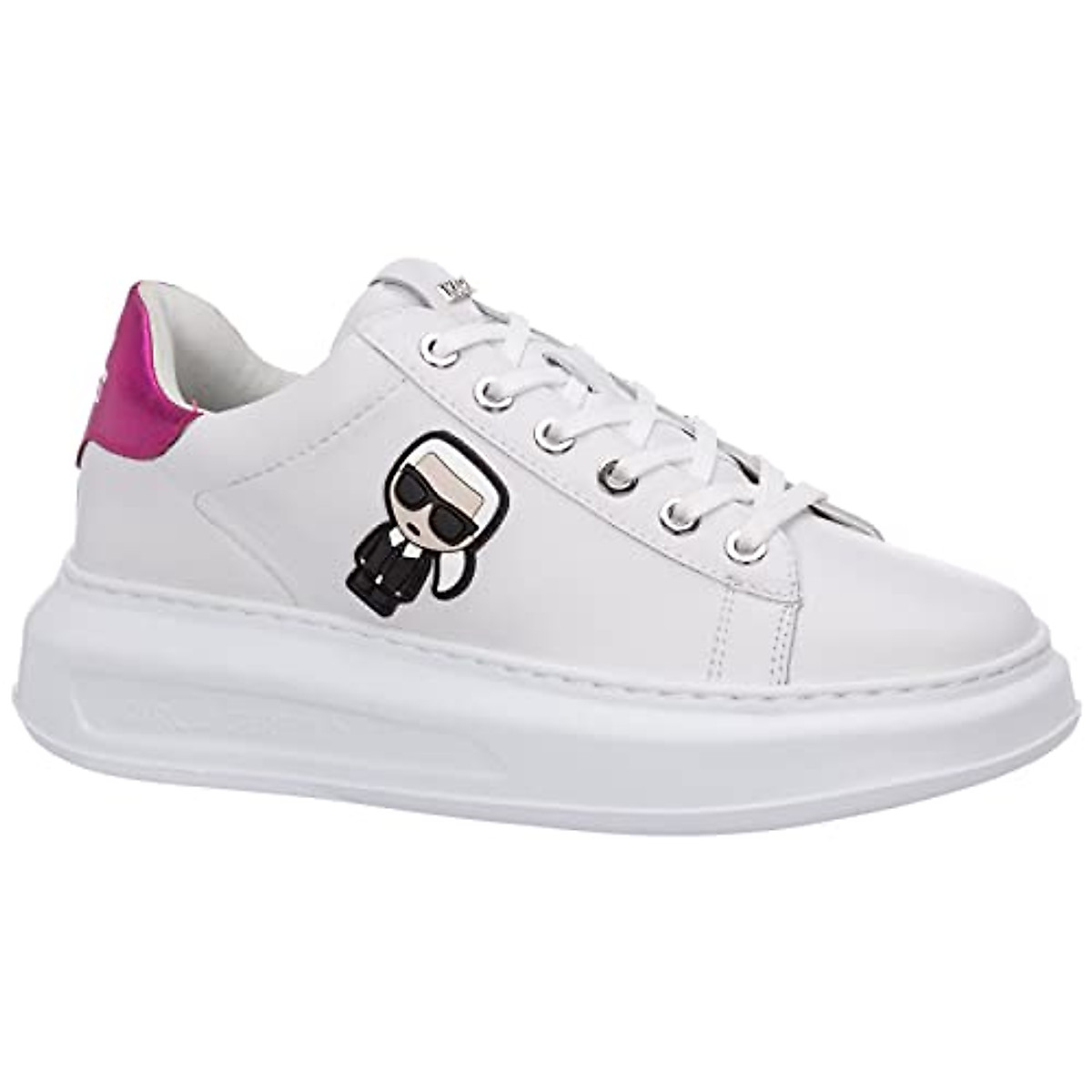 KARL LAGERFELD Women K/ikonik Kapri Sneakers Bianco 6 US
