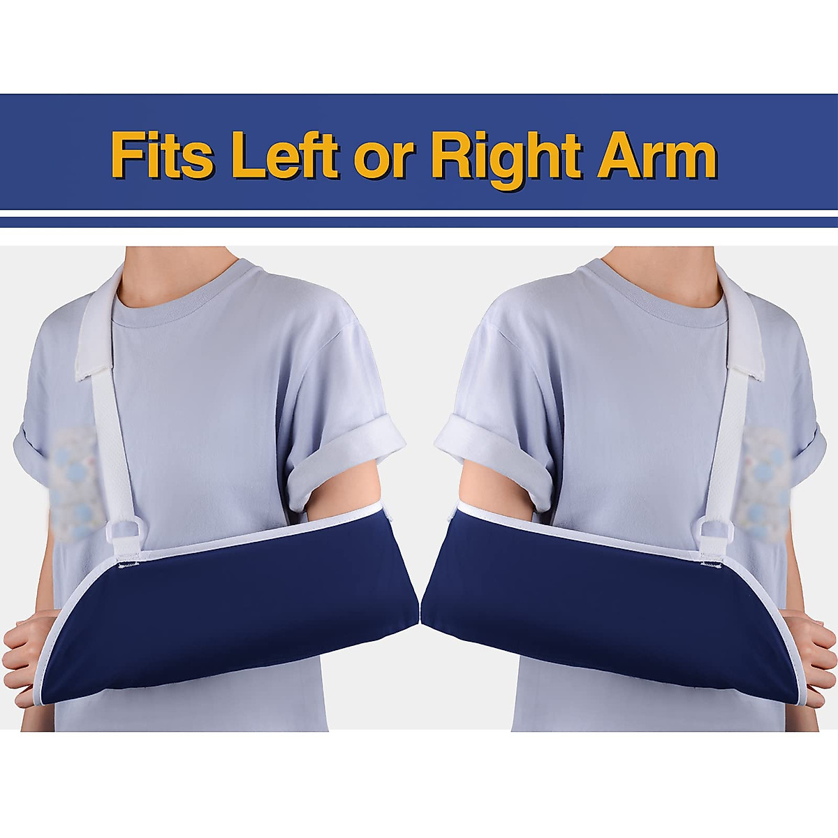 Ultrassist Arm Sling for Shoulder, Elbow, Wrist Injuries, Arm Sling Suitable for Teenagers with Lightweight and Breathable - Small Size