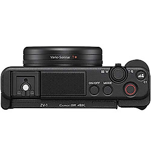 Sony ZV-1 Compact Digital Vlogging 4K HDR Video Camera for Content Creators & Vloggers DCZV1/B Bundle with Deco Gear Case + Software Kit + 64GB Card + Compact Tripod/Handheld Grip and Accessories