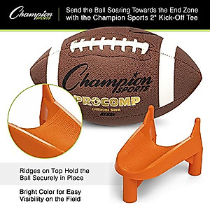 Champion Sports Football Kickoff Kicking Tee, Standard 2"