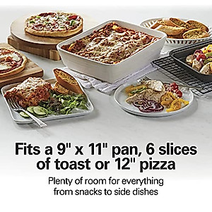 Hamilton Beach 6 Slice Toaster Oven With Roll-Top Door + Hamilton Beach Wave Action Blender (40 Oz)