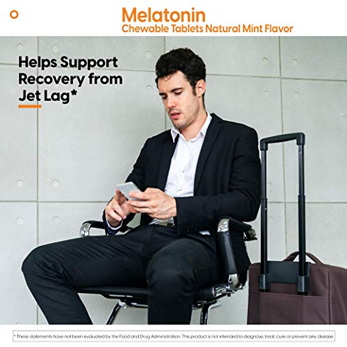 Doctor's Best Melatonin, Helps Promote Healthy Sleep, Jet-Lag, Brain Health & Cognitive Function, Non-GMO, Vegan, Gluten Free, 5 Mg, 120 Chewable Tablets