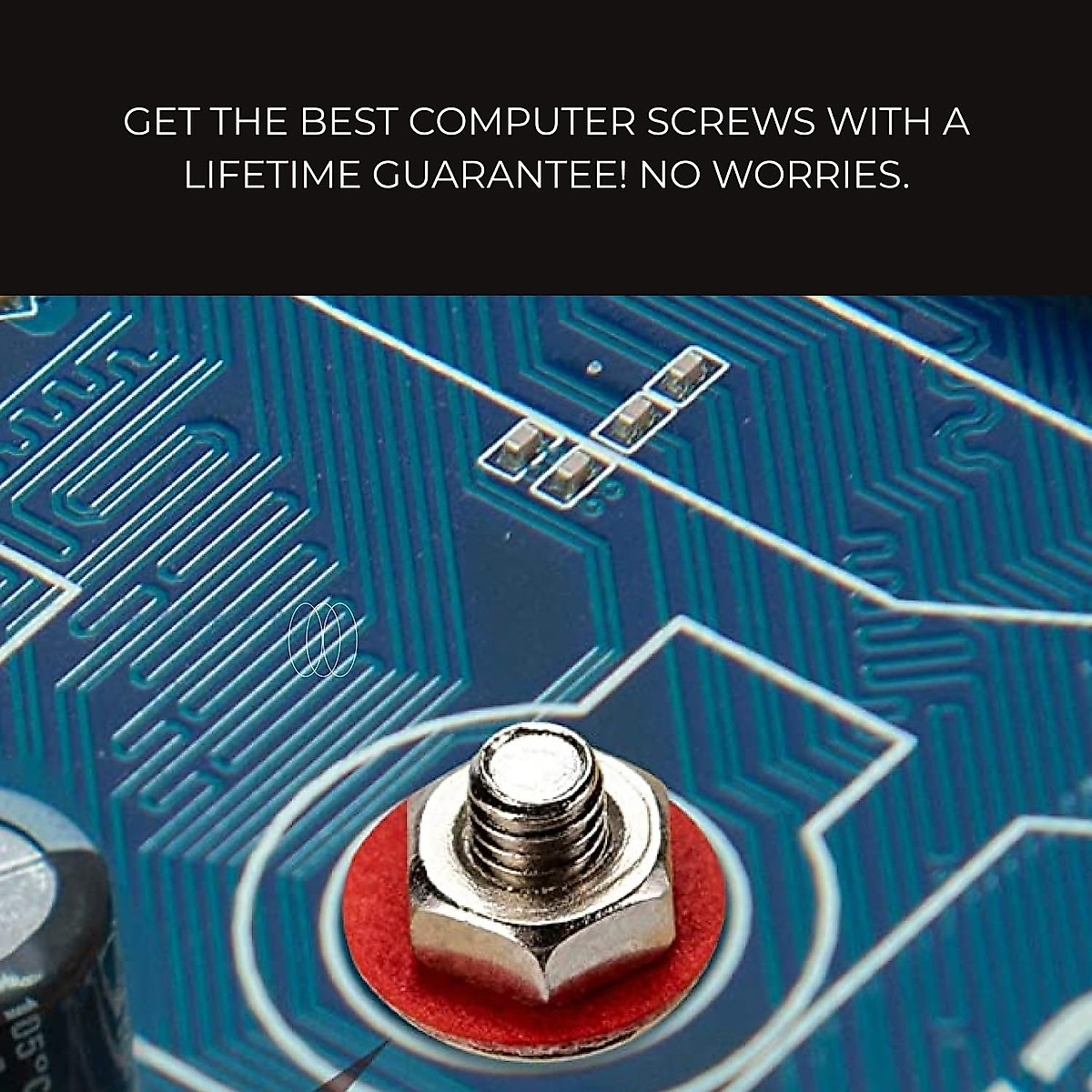 Bolt Dropper 502pcs Computer Screw Assortment Kit - Standoffs Screws for HDD Hard Drive, Fan, Chassis, ATX Case, Motherboard, Case Fan, Graphics, SSD, Spacer - DIY PC Installation and Repair Set