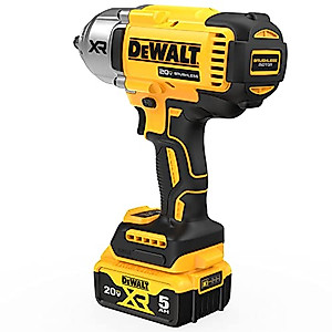 DEWALT 20V MAX XR 1/2 in. High Torque Impact Wrench with Hog Ring Anvil Kit (DCF900P2)