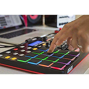 Akai Professional MPD232 | MIDI Drum Pad Controller with Software Download Package (16 pads / 8 knobs / 8 buttons / 8 faders)