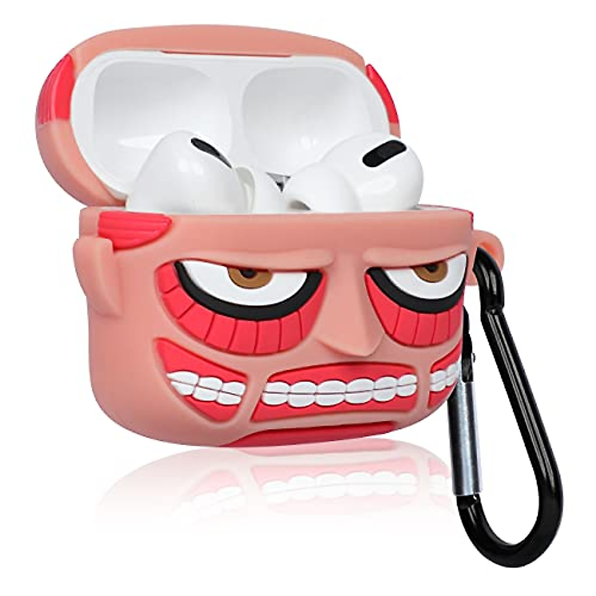 Oqplog for AirPod Pro 2019/Pro 2 Gen 2022 Case Anime Cartoon Kawaii Character Cover for AirPods Pro Silicone Cases Air Pods Pro Cute Funny 3D Fun Soft for Boys Girls Teen Girly (Giant)