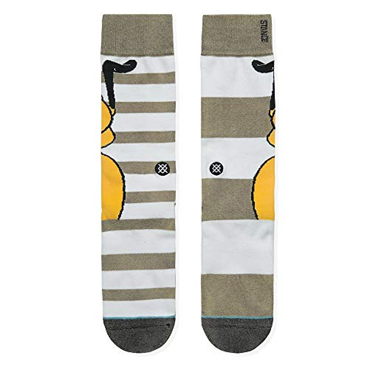 Stance Mens Pluto Socks Grey M