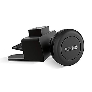 TechMatte MagGrip Universal Magnetic CD Slot Mini Car Mount with Extra Strong Magnetic Grip (1 Pack)
