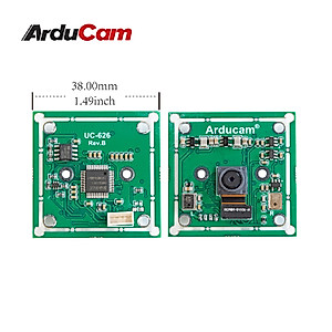 Arducam 8MP 1080P USB Camera Module for Raspberry Pi, 1/4” CMOS IMX219 Mini UVC USB2.0 Webcam Board with 1.64ft/0.5m USB Cable for Windows, Linux, Android and Mac OS