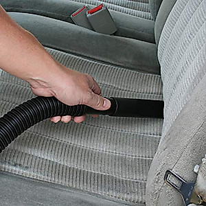 WORKSHOP Wet/Dry Vacs Vacuum Accessories WS12520A Wet/Dry Vacuum Hose, 1-1/4-Inch x 6-Feet Wet/Dry Vac Hose, Friction Fit Hose for Wet/Dry Shop Vacuum