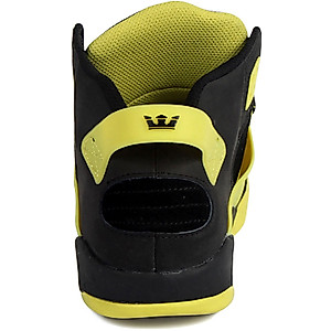 Supra Skytop III Skate Shoe - Women's Black/Yellow, 7.5