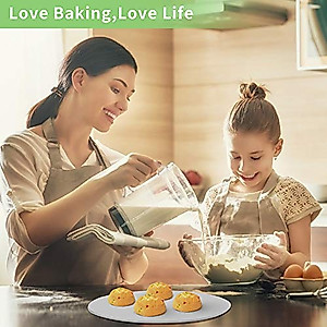 Melala 200Pcs Parchment Paper Rounds 7 Inch,Non-Stick Precut Parchment Paper Liners for Tortilla Press,Air Fryer,Round Cake Pan,Springform Pan,Toaster Oven(White)