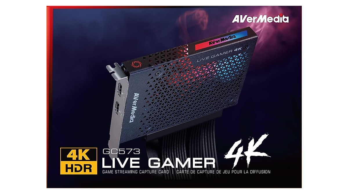 AVerMedia GC573: 4K60 HDR Capture Card for Streaming