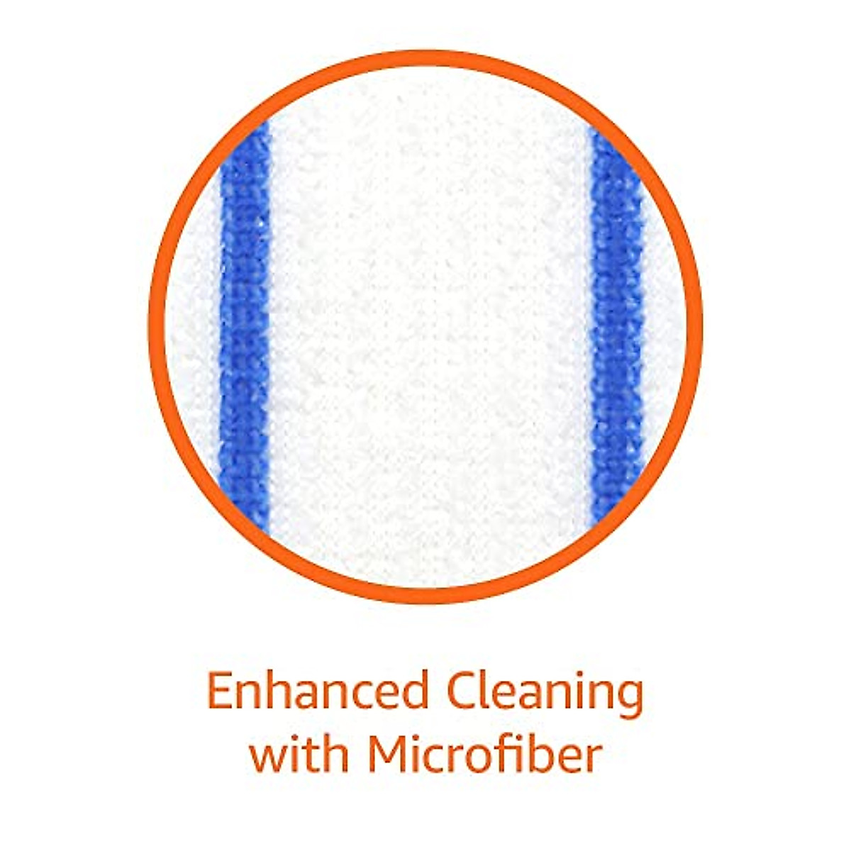 Amazon Basics Heavy Duty Mop Pads, 30 Count