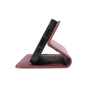 Protective Phone Case Wallet Case Compatible with Vivo Y15A 4G/Y15S 4G/Y10 4G/Y01 Case with Card Holder Flip Cover RFID Blocking Protective Leather Case Durable Shockproof Cover ( Color : Brown )