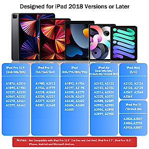 Cisteen Stylus Pen for iPad 2025-2018 with Faster Charge,Tilt Sensor Pencil Compatible with iPad 10/9/8/7/6,11th A16,Air 11/13 M2/M3,Pro 11/13 M4,Pro 12.9",Air 5/4/3,Mini 7/6/5