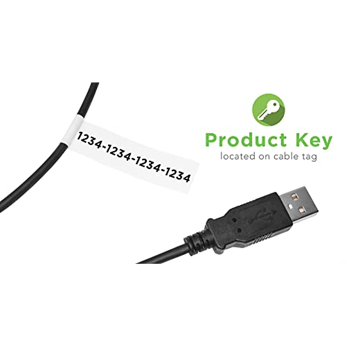 Plugable USB 2.0 Transfer Cable, Unlimited Use, Transfer Data Between 2 Windows PC's, Compatible with Windows 11, 10, 7, XP, Bravura Easy Computer Sync Software Included