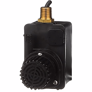 Little Giant PE-2YSA 115 Volt, 1/40 HP, 300 GPH Glass-Filled Polyester Submersible Parts Washer Pump for Aqueous Solutions or UL-listed Solvents with 6-Ft. Power Cord (plug-less), Black, 518550