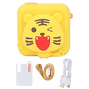 Jeanoko Kid Camera Digital, Kids Camera 720P Video Resolution 32GB Memory Card 20 Million PX Cute Cartoon for Boys for Outdoor for Birthday Gift for Home