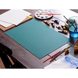 OLFA 12" x 18" Self Healing Rotary Cutting Mat (RM-CG) - Double Sided 12x18 Inch Cutting Mat with Grid for Quilting, Sewing, Fabric, & Crafts, Designed for Use with Rotary Cutters (Green)