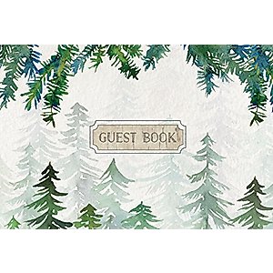 Guest Book Cabin Edition